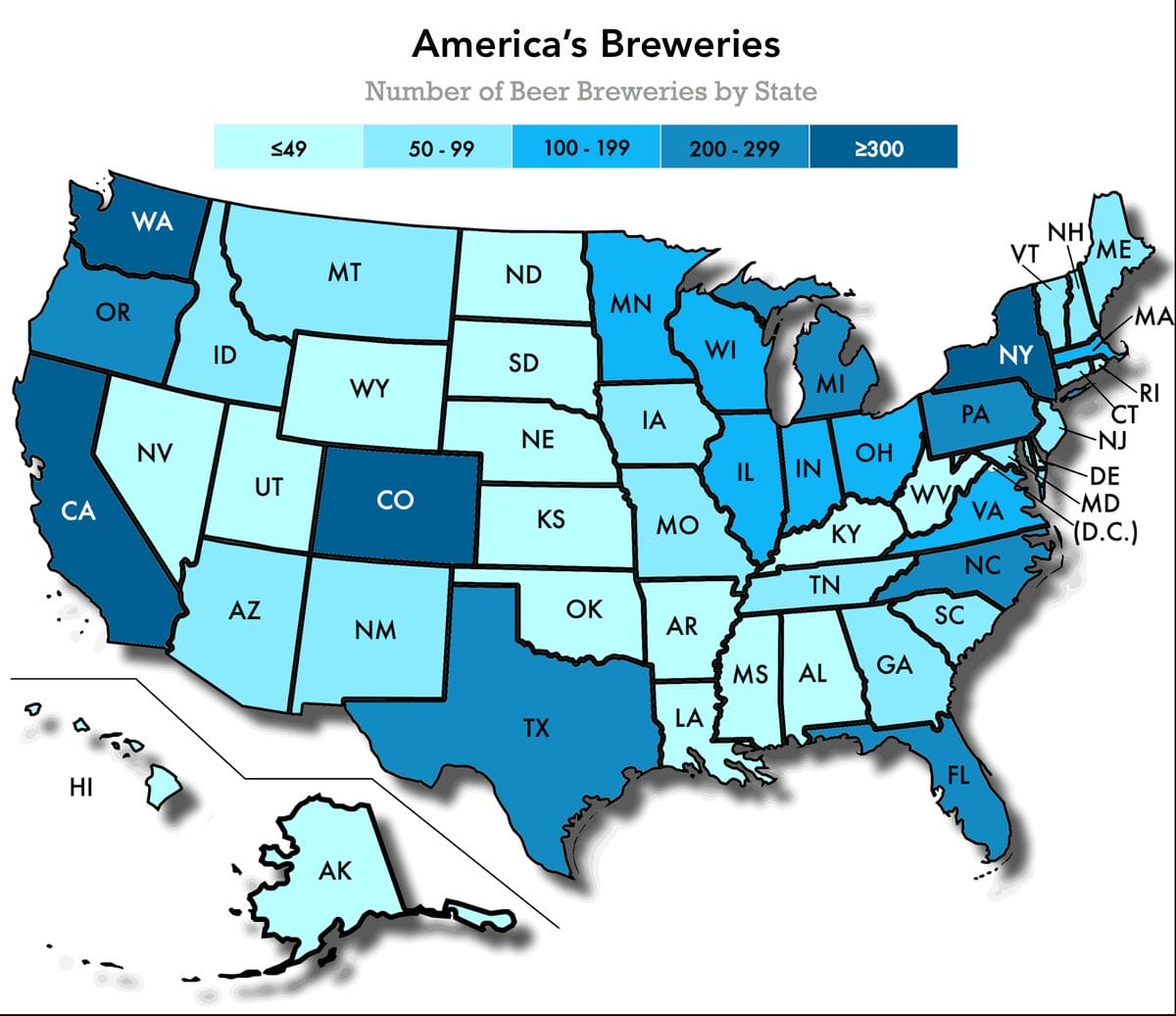 Where is Craft Beer Most Popular in America? - Priceonomics