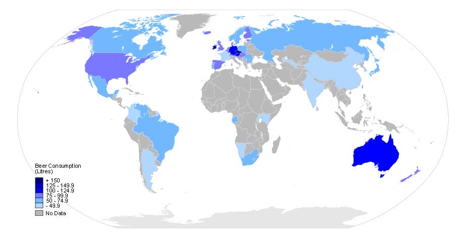 How the World Gets Drunk - Priceonomics