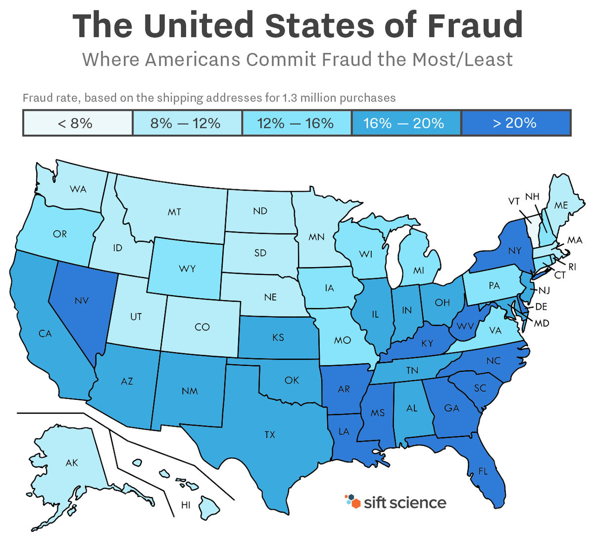 Where in America Are the Most Online Fraudsters? - Priceonomics
